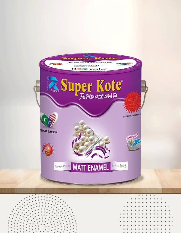 Super Kote Matt Enamel